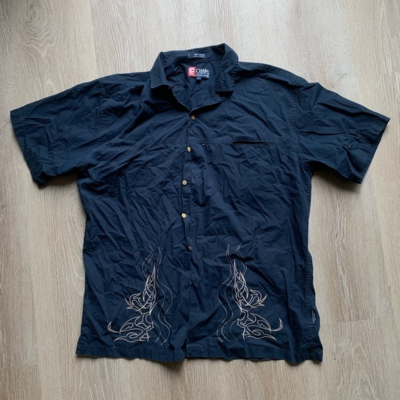 Ralph Lauren | Shirts | Vintage Chaps Ralph Lauren Flames Rayon | Poshmark